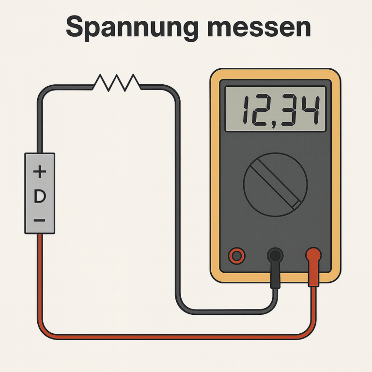 🔌 Multimeter richtig benutzen: Spannung, Strom & Widerstand sicher ...